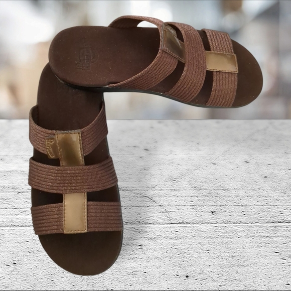 Dr. Martens | Shoes | Dr Martens Carmela Slide Sandals Size 8 Copper ...